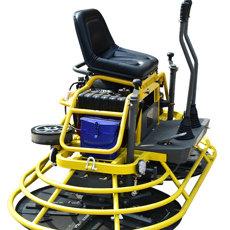 Concrete-Car-Type-Power-Trowel-Double-Disc-Driving-Light-Collector ...