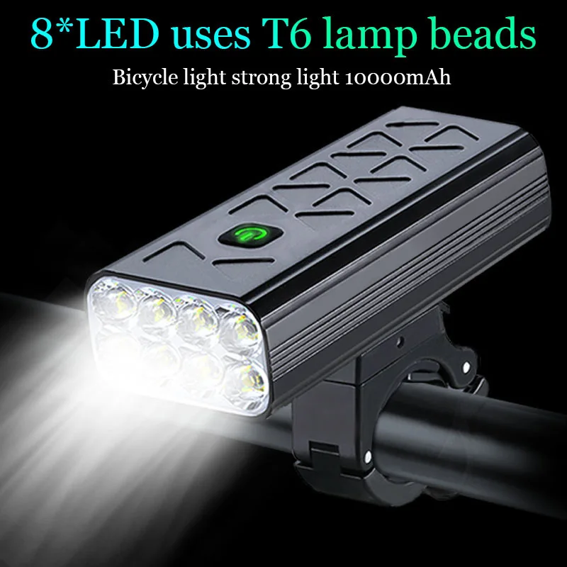 5000-Lumens-8T6-Bike-Light-USB-Rechargeable-Powerful-LED-Bicycle-Light ...