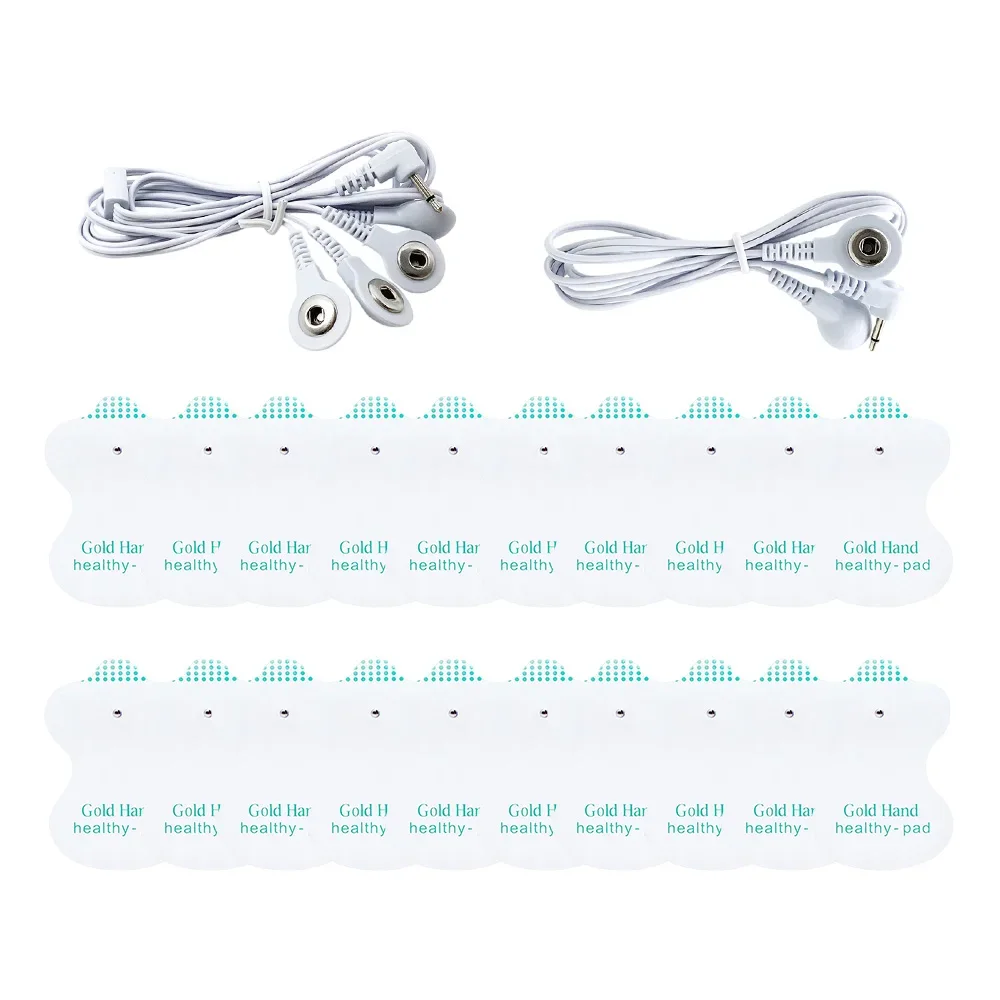 Electrode-Pads-Physiotherapy-Patches-for-Electric-Ems-Tens-Machine-Body ...