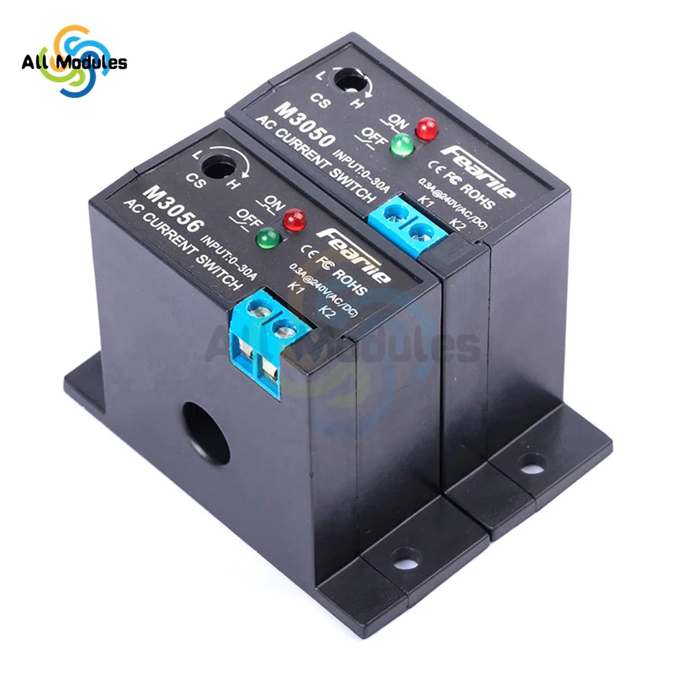 M3076 M3086 Current Detection Switch Induction Relay Switch Alarm