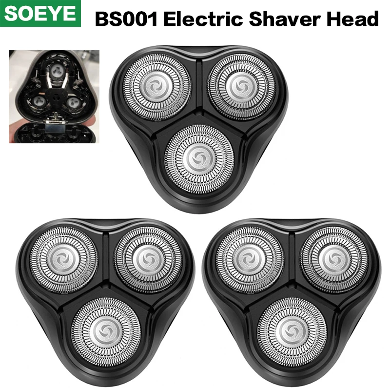 BS001-Electric-Shaver-Replacement-head-Men-s-Razor-3D-Floating-Blade ...