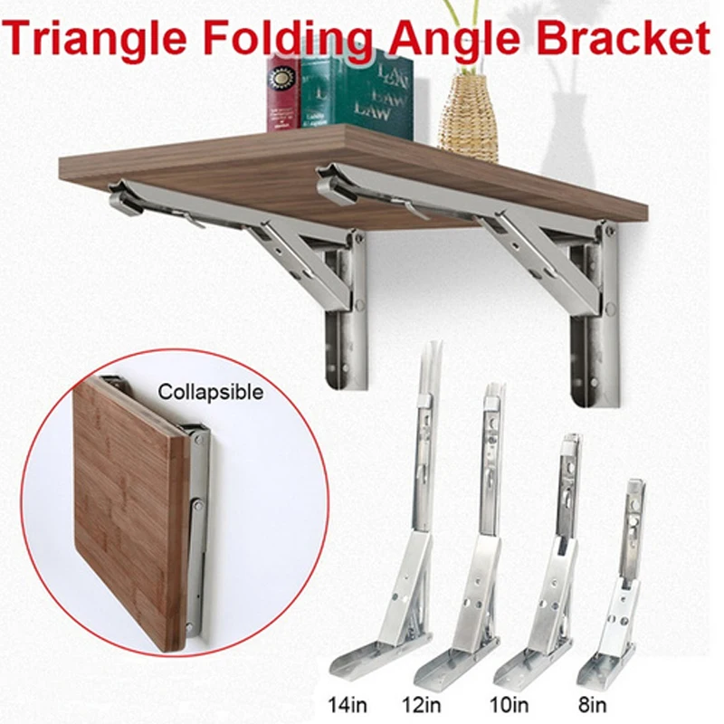 Banc-de-table-mural-r-glable-angle-pliant-triangulaire-RapSupport-tag ...