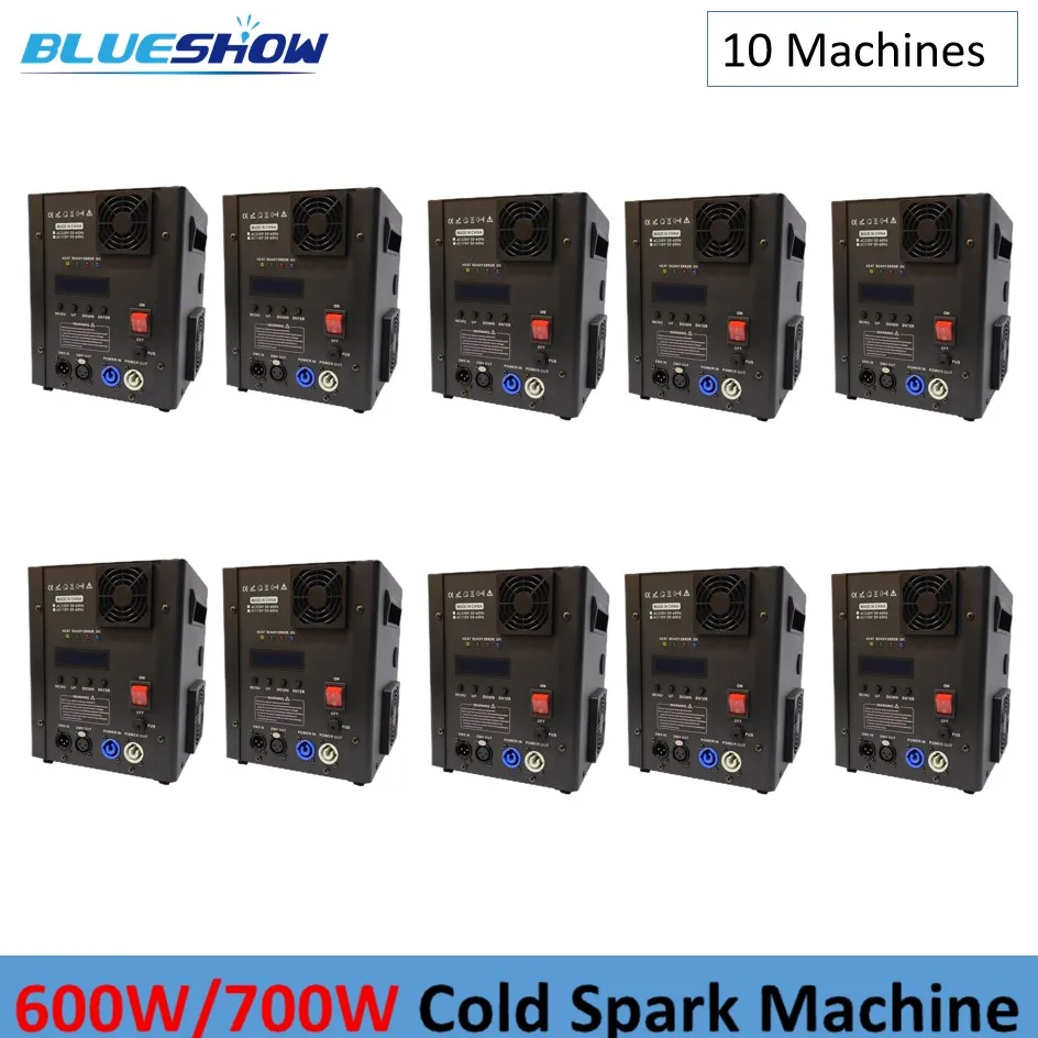 1-10PCS-600w-Cold-Spark-Machine-Fightcase-Ti-Power-Cold-Firework ...