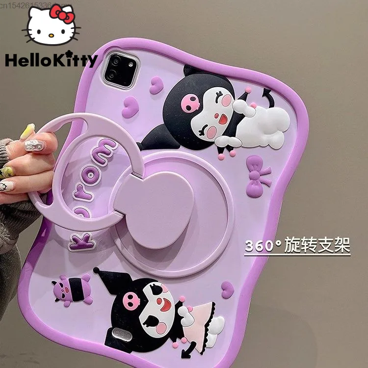 Sanrio-Cute-Cartoon-Kuromi-Y-2k-Japanese-IPad-Protective-Case-Air-4-5 ...