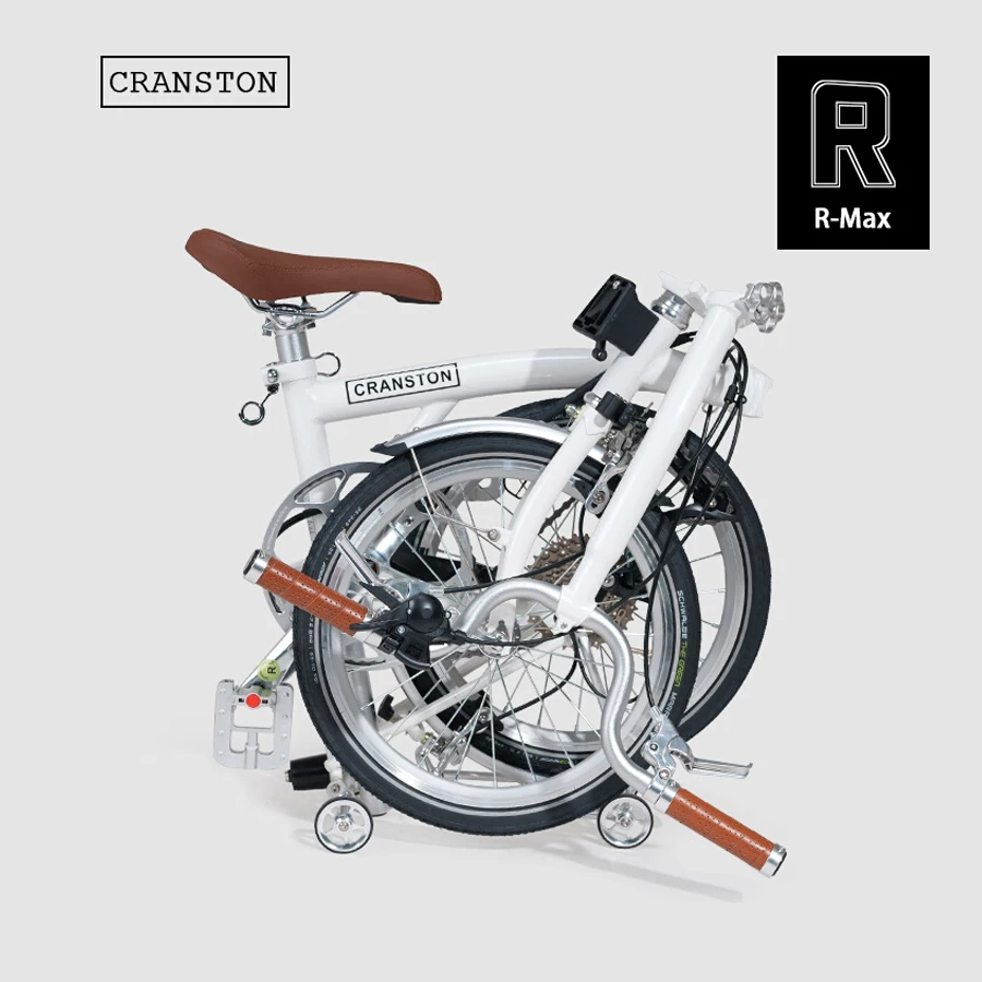 CRANSTON-R9-Max-Snowy-White-City-Bike-M-Handle-S-Handle-9-Speed-16-inch ...
