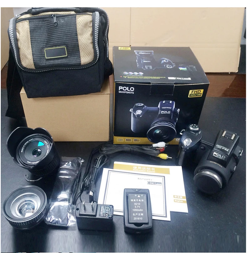2022 Digital Camera POLO D7100 33Million Pixel Auto Focus Professional ...