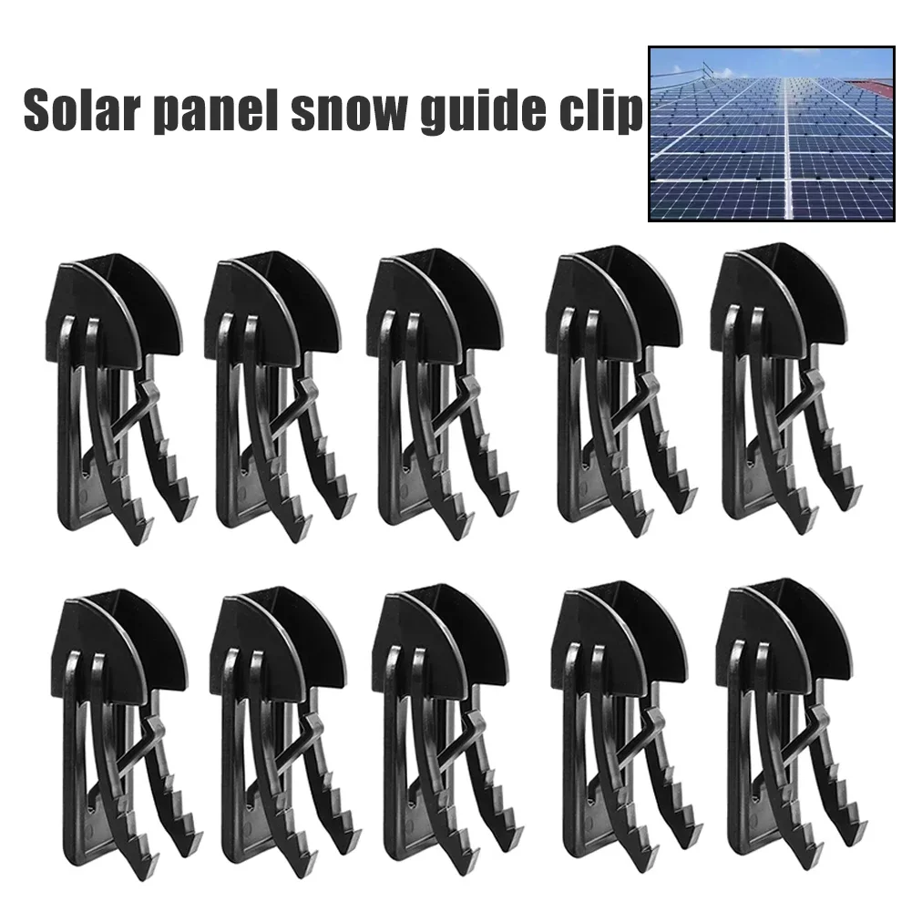 Solar Panel Efficient Cleaning And Protection Of PV Snow Trap Snow ...