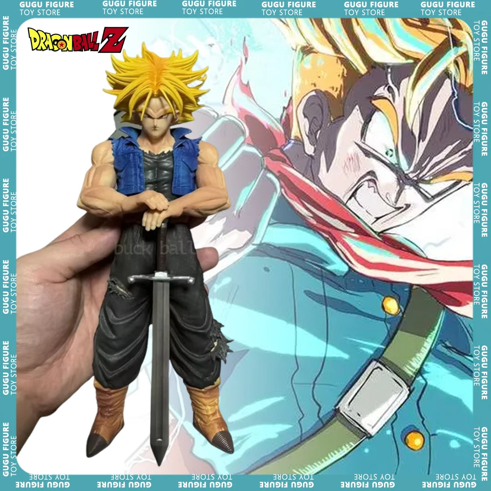Dragon-Ball-Z-Trunks-Figura-Anime-Trunks-do-Futuro-Action-Figures-Cole ...