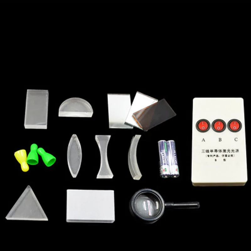 Optical-Teaching-Set-Science-Experiment-Kit-PhysicsTriangular-Prism ...