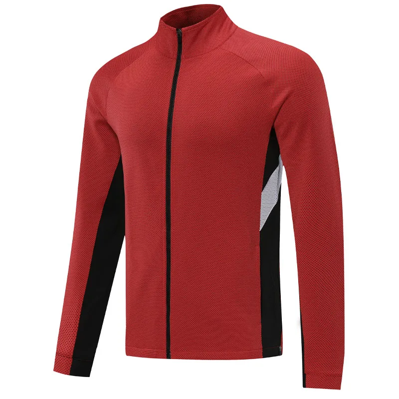 Men Outdoor Sports Jacket Thick Breathable Hiking Soccer Training ...