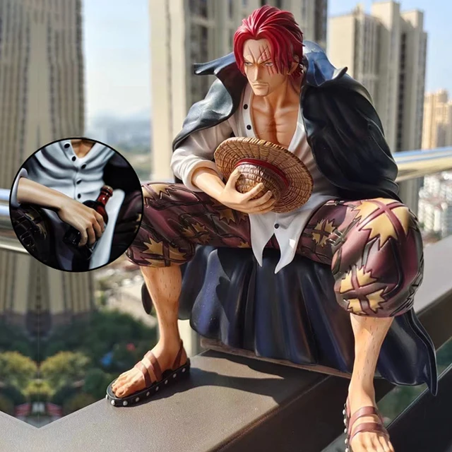 One Piece Shanks statua Film Red 17cm - Animedavedere