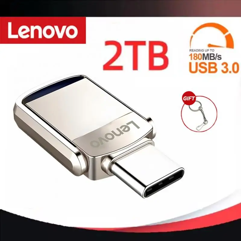 Lenovo-2TB-USB-Flash-Drive-2-In-1-Lightning-Pen-Drive-1TB-U-Disk-For ...