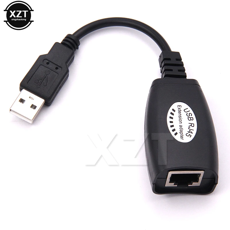 USB-Extender-Adapter-USB-Male-to-Female-Extender-USB-to-Rj45-Extension ...
