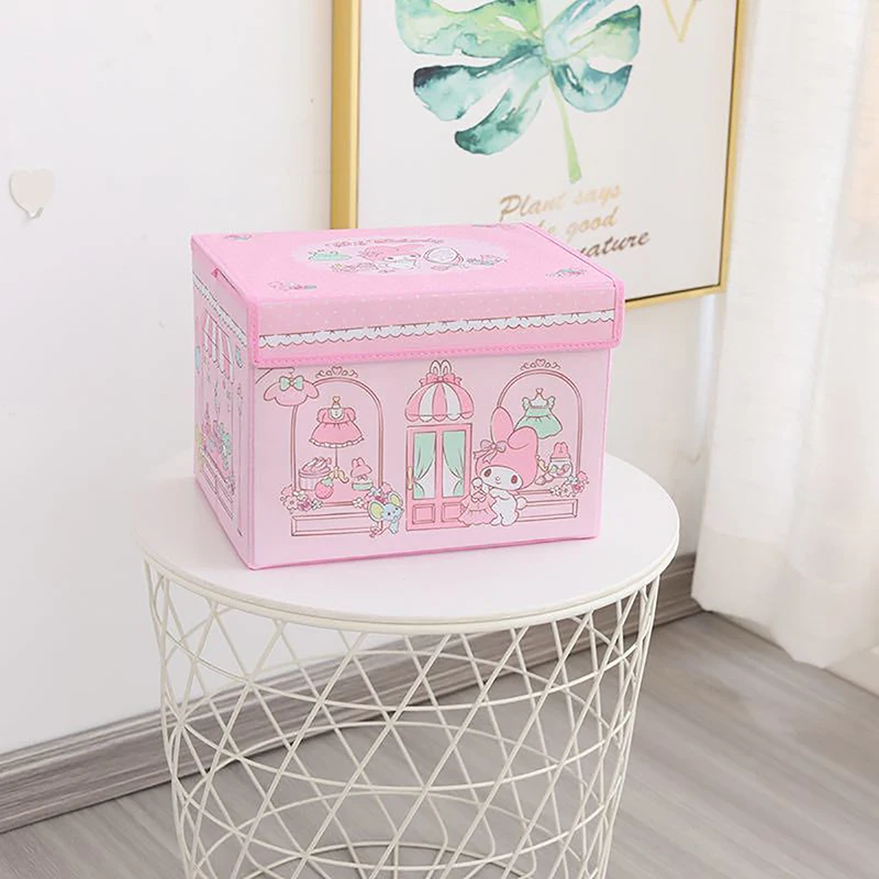 Cute-Cartoon-Anime-Storage-Box-My-Melody-Cinnamoroll-Kuromi-Hello-Kitty ...
