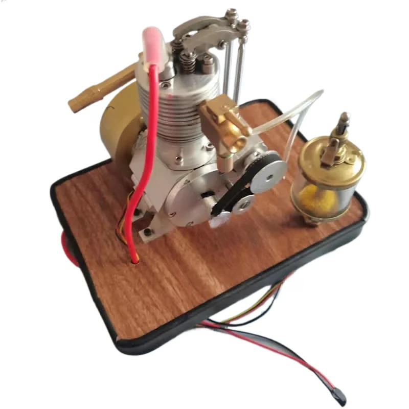 Micro-Full-Metal-Engine-Gasoline-Engine-Model-Full-Copper-Carburetor ...