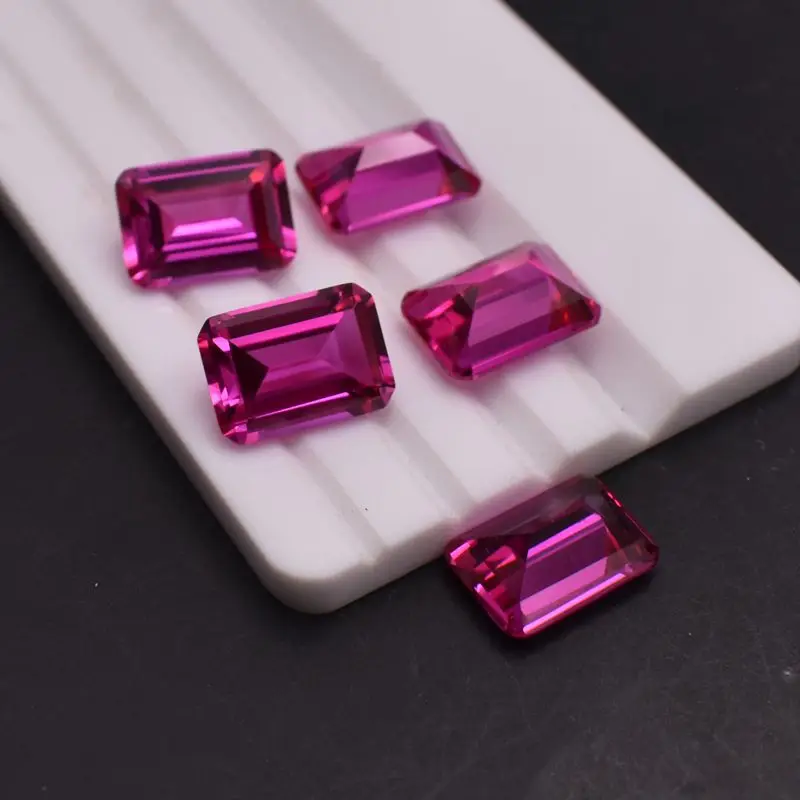 Exquisite-Natural-Pink-Ruby-Red-12x16mm-12-50-Cts-Rectangular-Loose ...