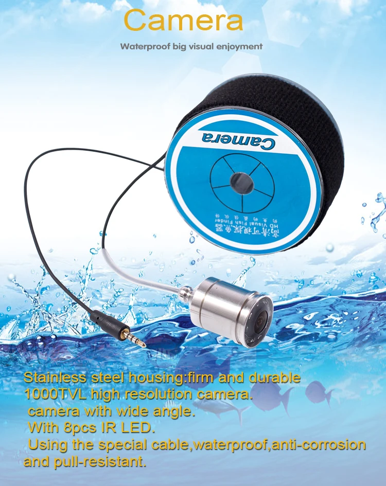 WF06 Underwater Fishing Camera 15m camera
