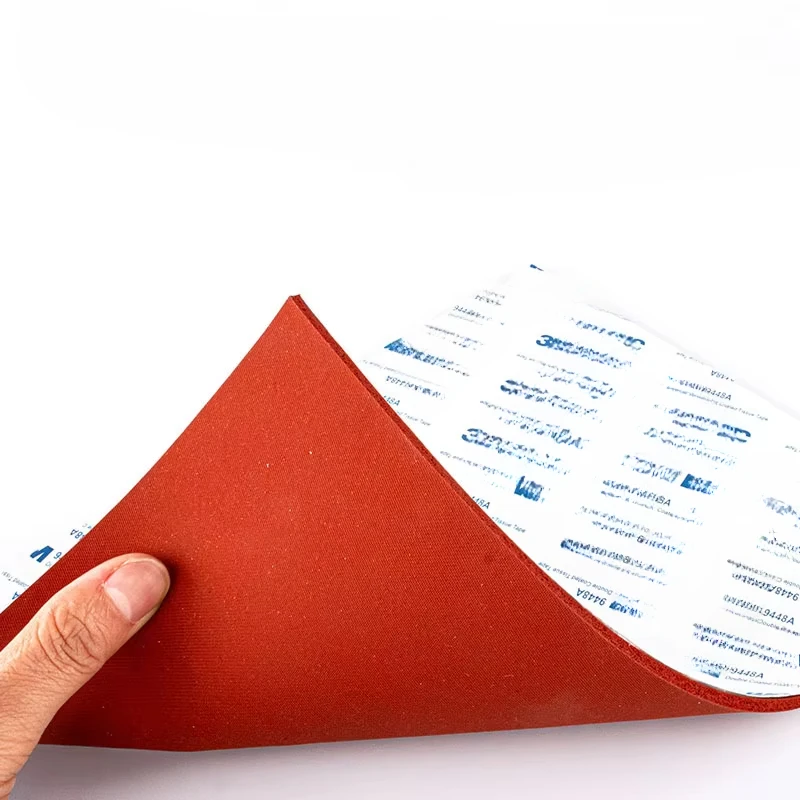 Adhesive Silione Foam Rubber Sheet 300x300x10mm, Closed Cell Silicon ...