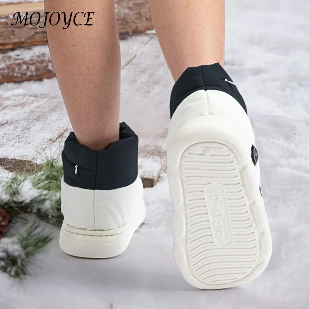 Unisex Foot Warmer Shoes with 3 Heating Levels Women Men Thermal Shoes ...
