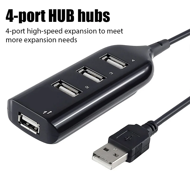 Hub-USB-Universal-Com-Cabo-Extensor-de-Alta-Velocidade-4-Portas-Hub-USB ...