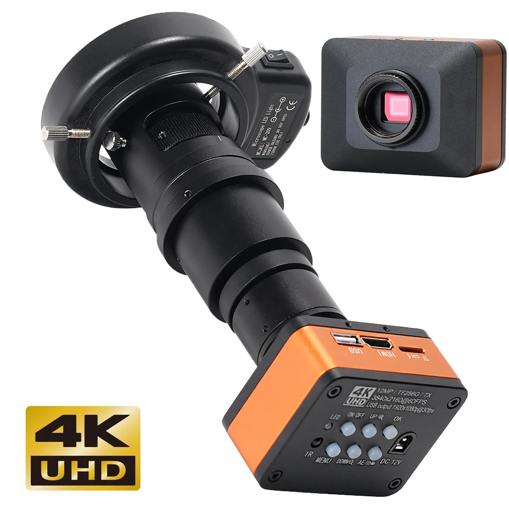 4k Uhd Microscope Camera 180x Autofocus Lens Sony Sensor Industrial ...