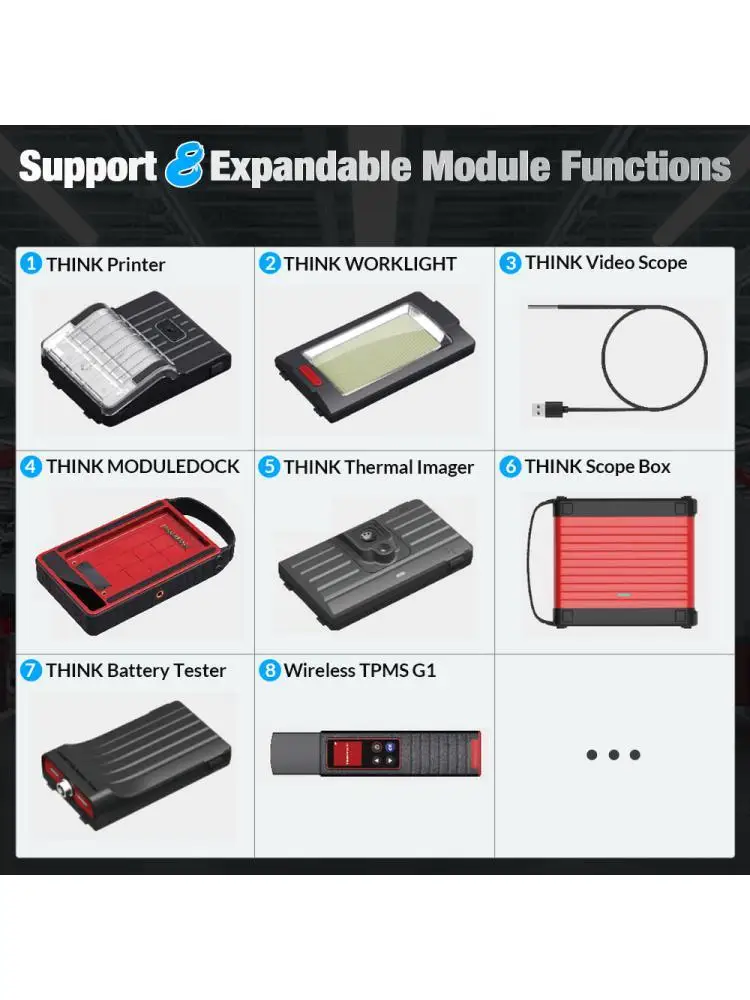 Thinkcar-thinktool-mini-pro-pr-s-profissionais-modular-funcional-c-mera ...