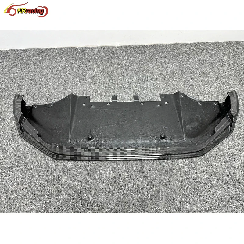 BLITZ-AEROSPEED-Style-Carbon-Fiber-Car-Front-Bumper-Lip-Front-Diffuser ...