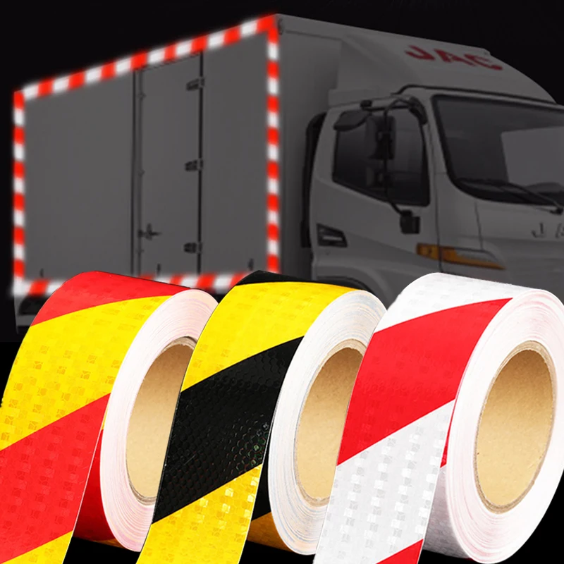 Shining-Reflective-Safety-Warning-Tape-Self-Adhesive-Twill-Printing ...