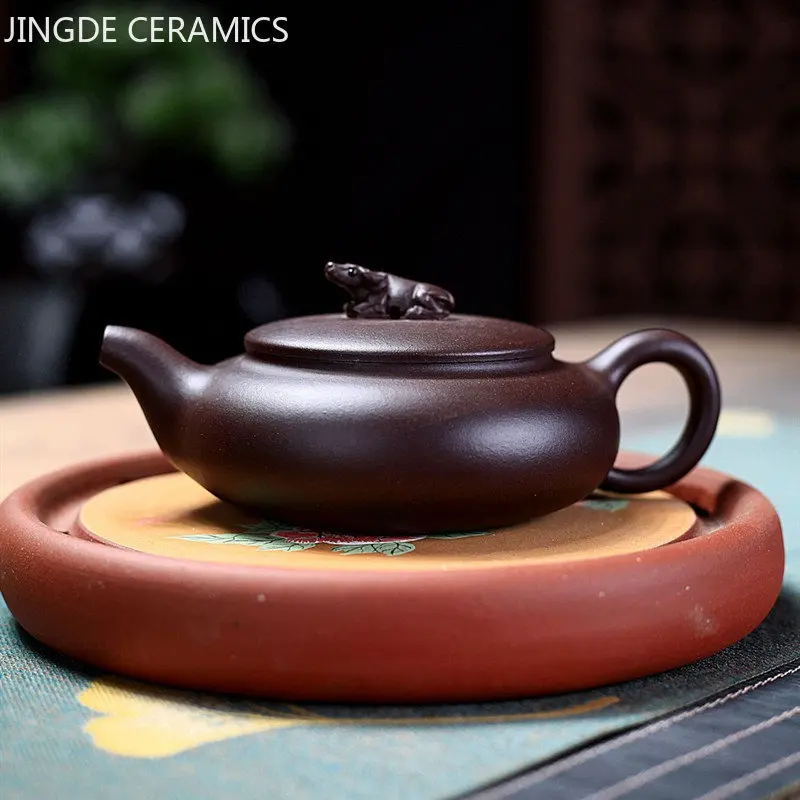170ml-Creative-Yixing-Purple-Clay-Tea-Pots-Handmade-Zhu-Mud-Filter ...