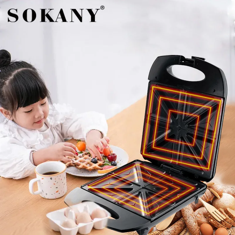 Sandwich Maker With Changeable Plates