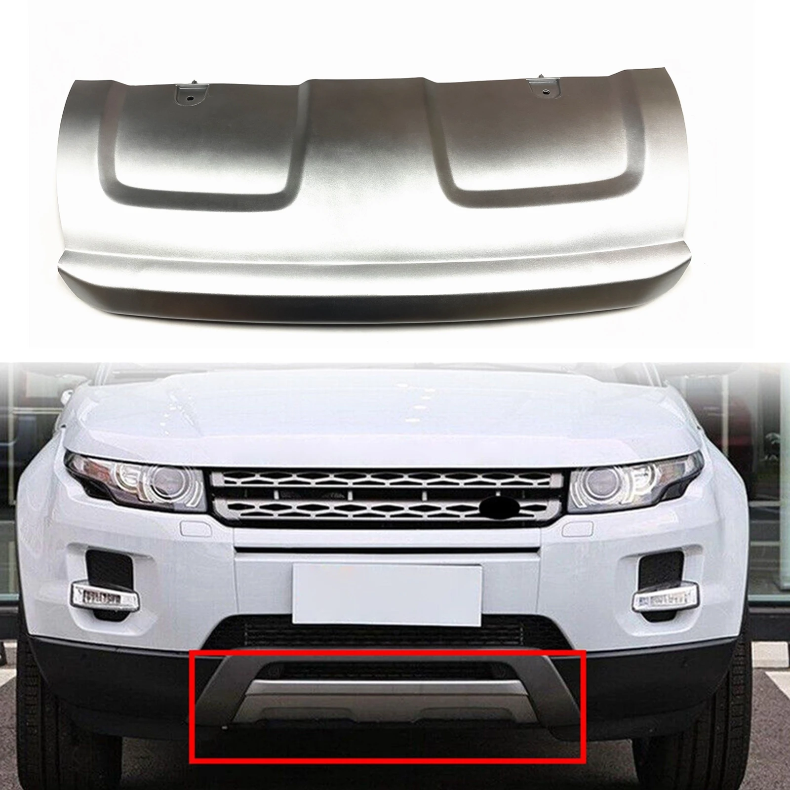 Front Bumper Tow Hook Cover Lip For Land Rover Range Rover Evoque 2010 ...