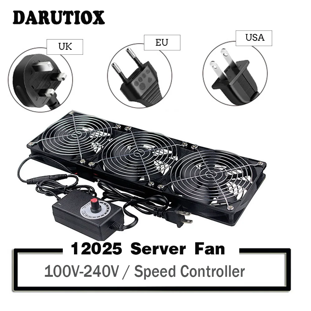 120mm-3000RPM-Fan-cooling-With-controller-12cm-12V-220V-Btc-Machine ...