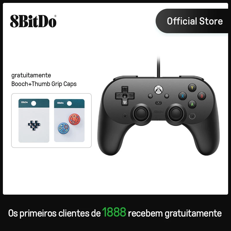 8bitdo wireless controller Pro 2 8 Wired Controller para Xbox Série ...
