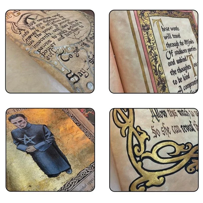Charmed Book Of Shadows Replica Pages