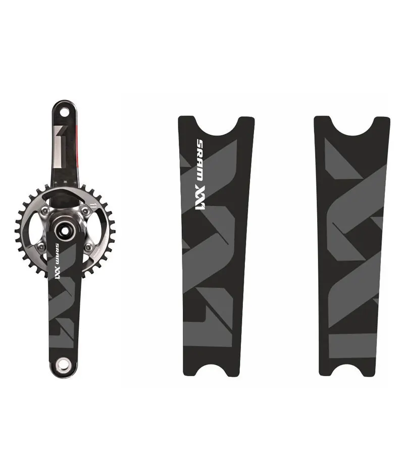 Mountain Bike Crank Adesivos Set, Decalques, MTB SRAM XX1, Adesivo, 2 ...