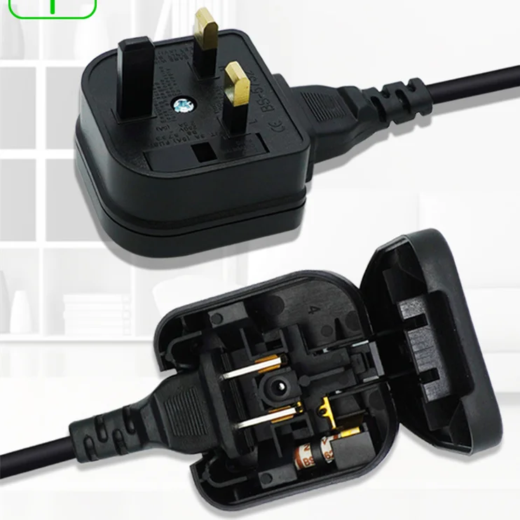High Quality 2 Pins To 3 Pins Plug Adapter For Us To Uk Type-a To Type ...