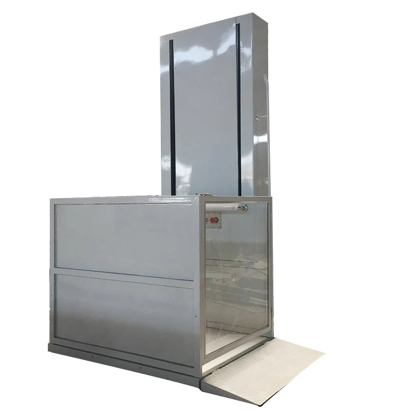 Small Home Vertical Hydraulic Outdoor Handicap Wheelchair Lift ...