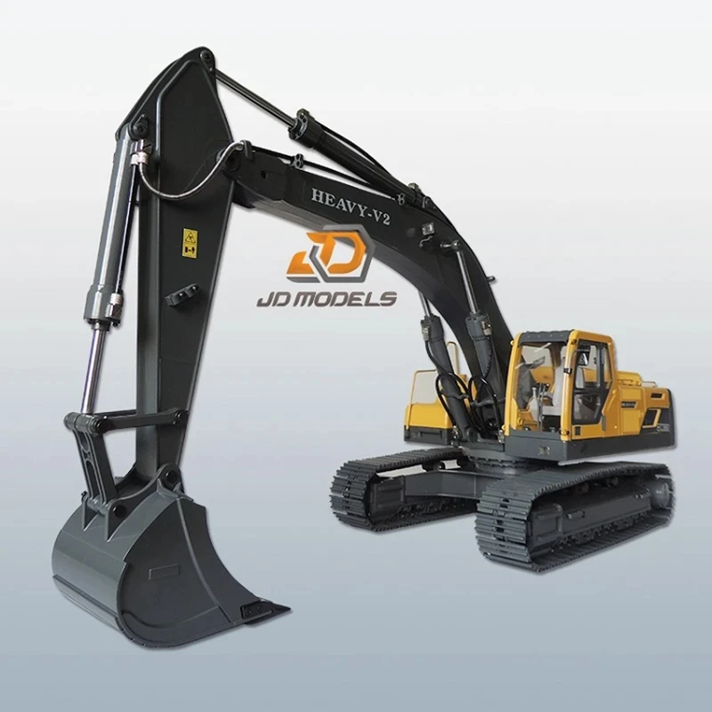 1-14-Hydraulic-Metal-V2-RC-Excavator-360L-Assembled-Radio-Control ...