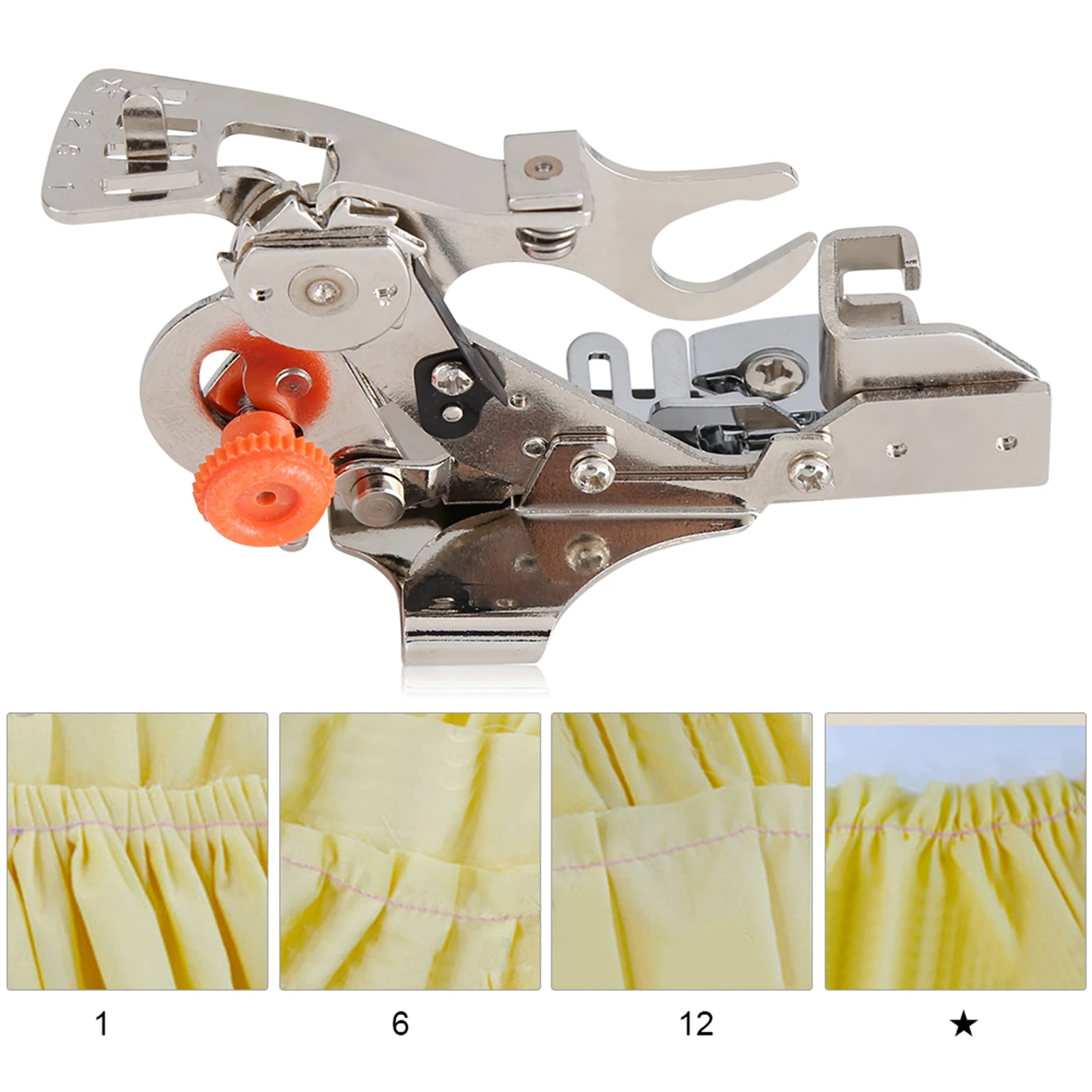 Ruffler-Foot-Ruffler-Presser-Foot-Feet-For-Domestic-Sewing-Machine-Part ...