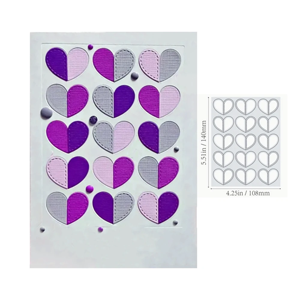 Heart-Frame-Metal-Cutting-Dies-Scrapbooking-Slimline-Die-Cut-Mold ...