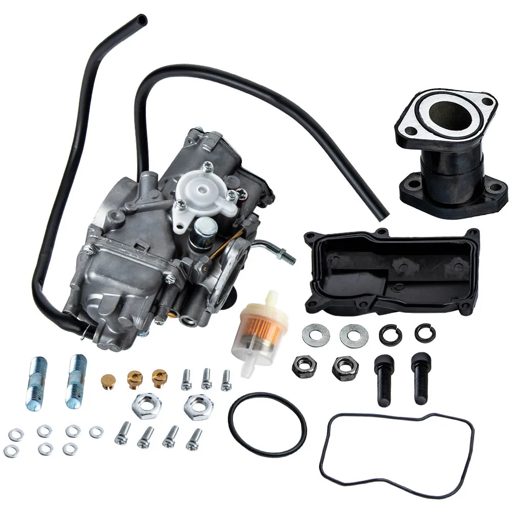 Carburetor-for-Yamaha-Wolverine-350-YFM350FX-1996-2005-Intake-Manifold ...