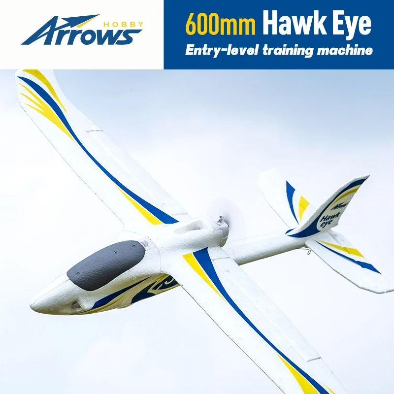 Arrows-Hobby-600mm-Hawk-Eye-PNP-Radio-Control-Model-Aircraft-Park-Flyer ...