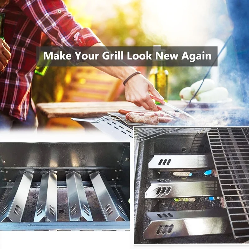 15-Inch-Grill-Heat-Tents-Shields-Stainless-Steel-Universal-for-Gas ...