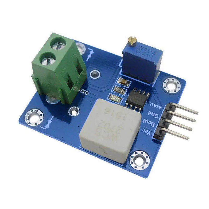 Wcs37a50 Hall Current Sensor Module 0-0.5a Dc/ac Current Detection ...
