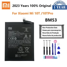 100% Original BM53 5000mAh Phone Battery For Xiaomi Mi 10T Pro 10TPro ...