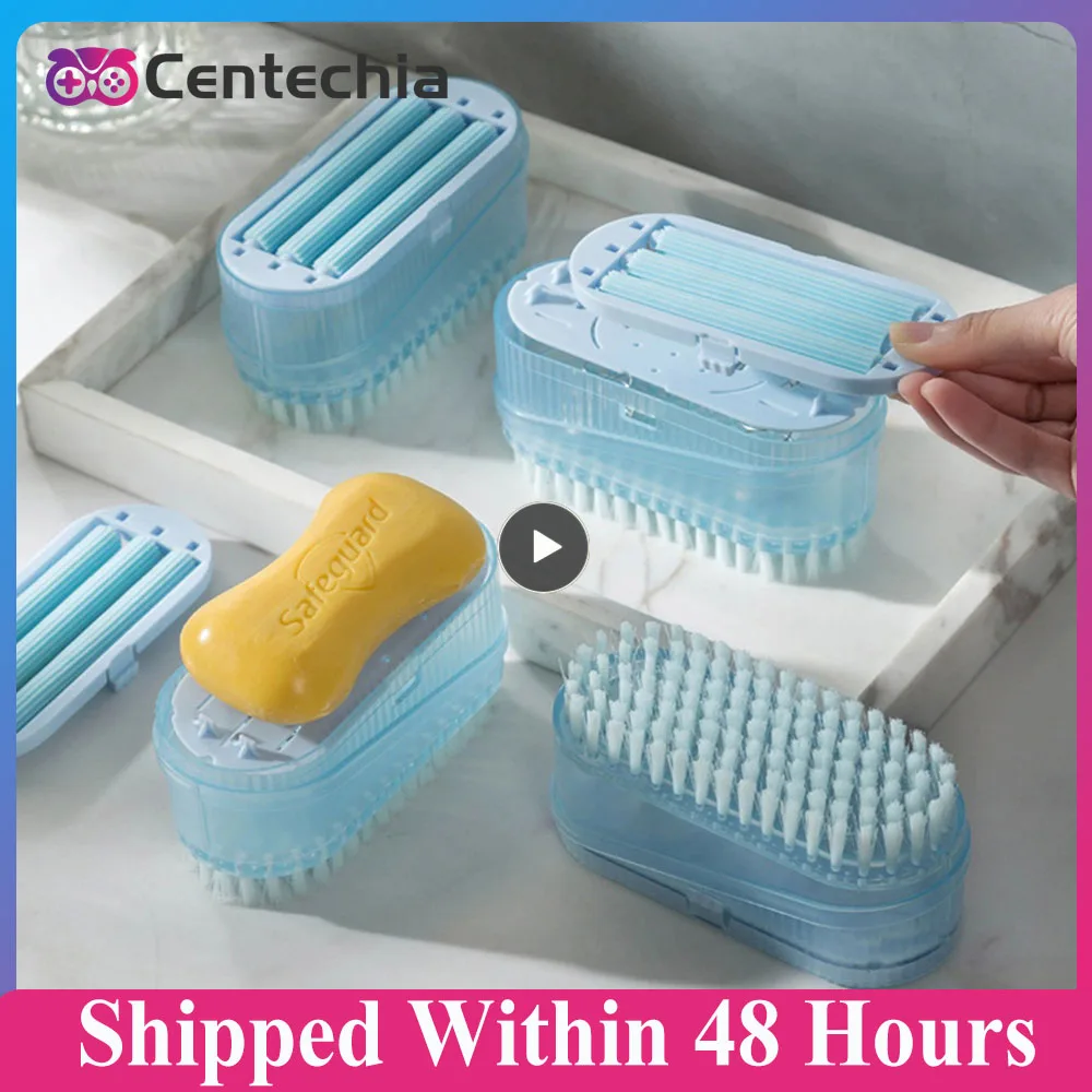 Hand-Free-Scrubbing-Soap-Box-Multifunctional-Bubble-Box-Household ...