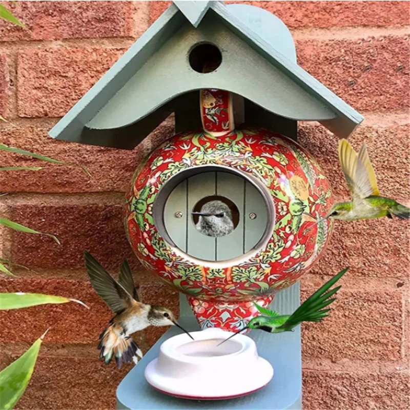 Bird-House-Feeder-Morris-Teal-Teapot-Bird-Feeder-Bird-Supplies-Parakeet ...