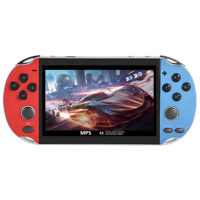 X7/X12 Plus Handheld Game Console In 10,000 Classic Free Games 4.3/5.1 ...