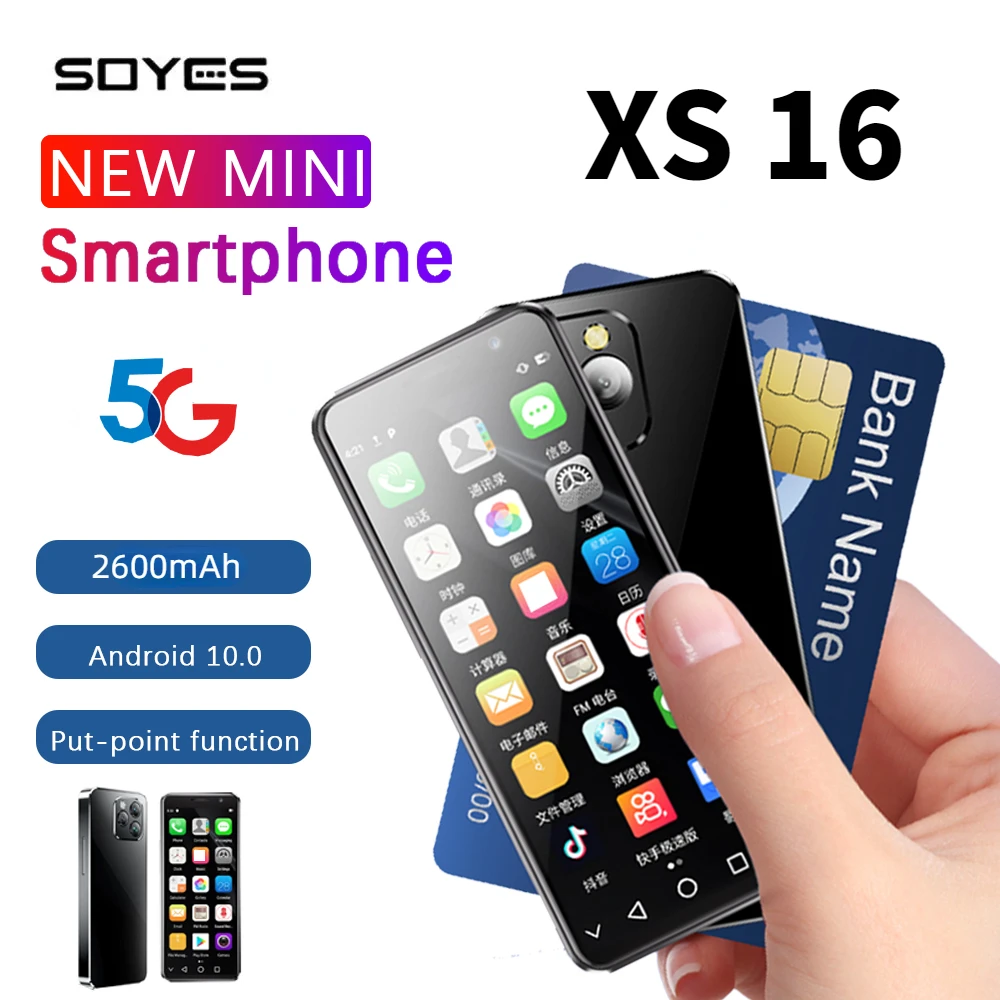SOYES-XS16-Pro-Mini-Smartphone-4-Polegada-Octa-Core-4GB-RAM-128GB-ROM ...