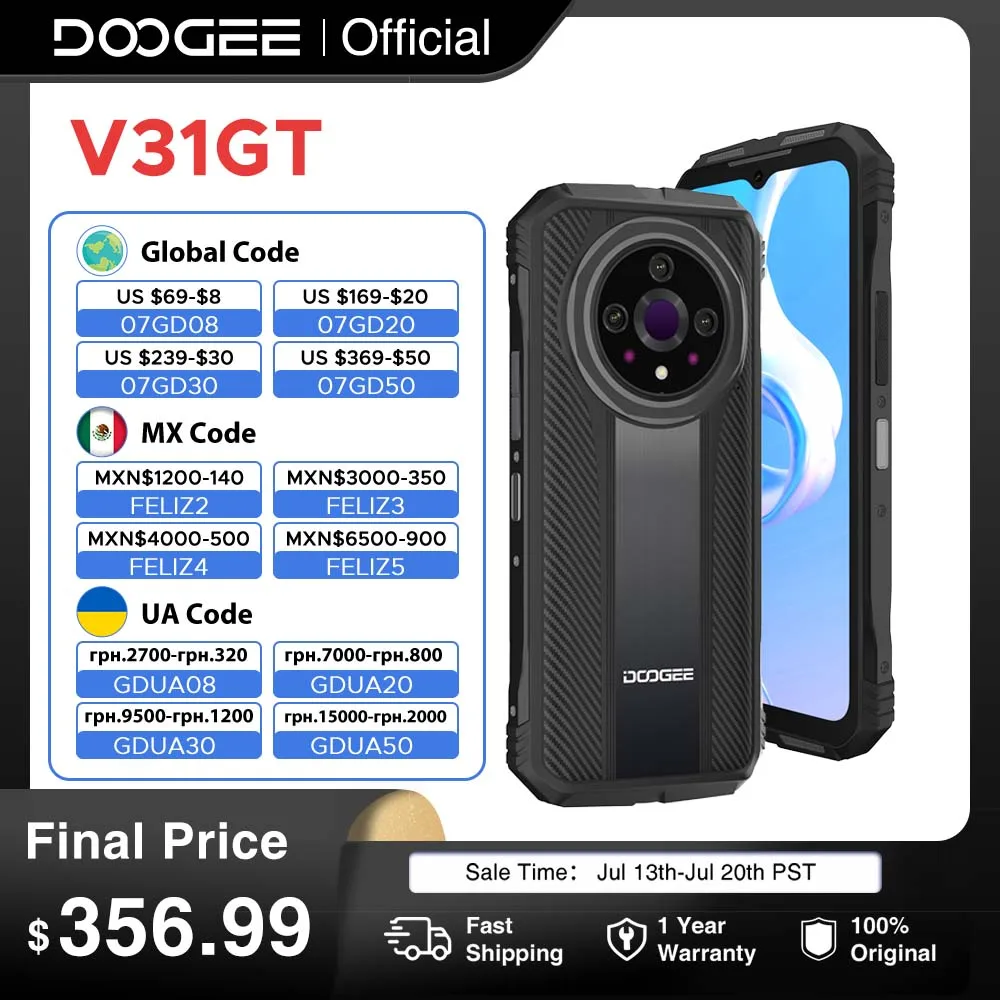 DOOGEE-tel-fono-resistente-V31GT-6-58-FHD-Dimensity-1080-ocho-n-cleos ...